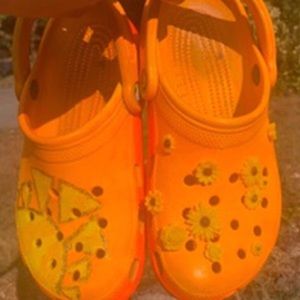 CROCS | Shoes | Custom Sunflower Crocs | Poshmark